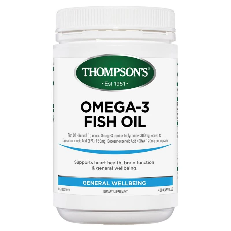 Dầu cá Omega 3 - Thompson - Omega 3 Fish Oil 400 viên - Hàng Úc xách ...